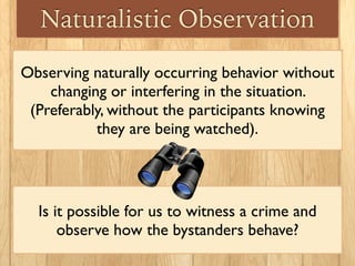 Introduction to Psych: Research | PPT