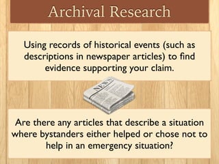 Introduction to Psych: Research | PDF