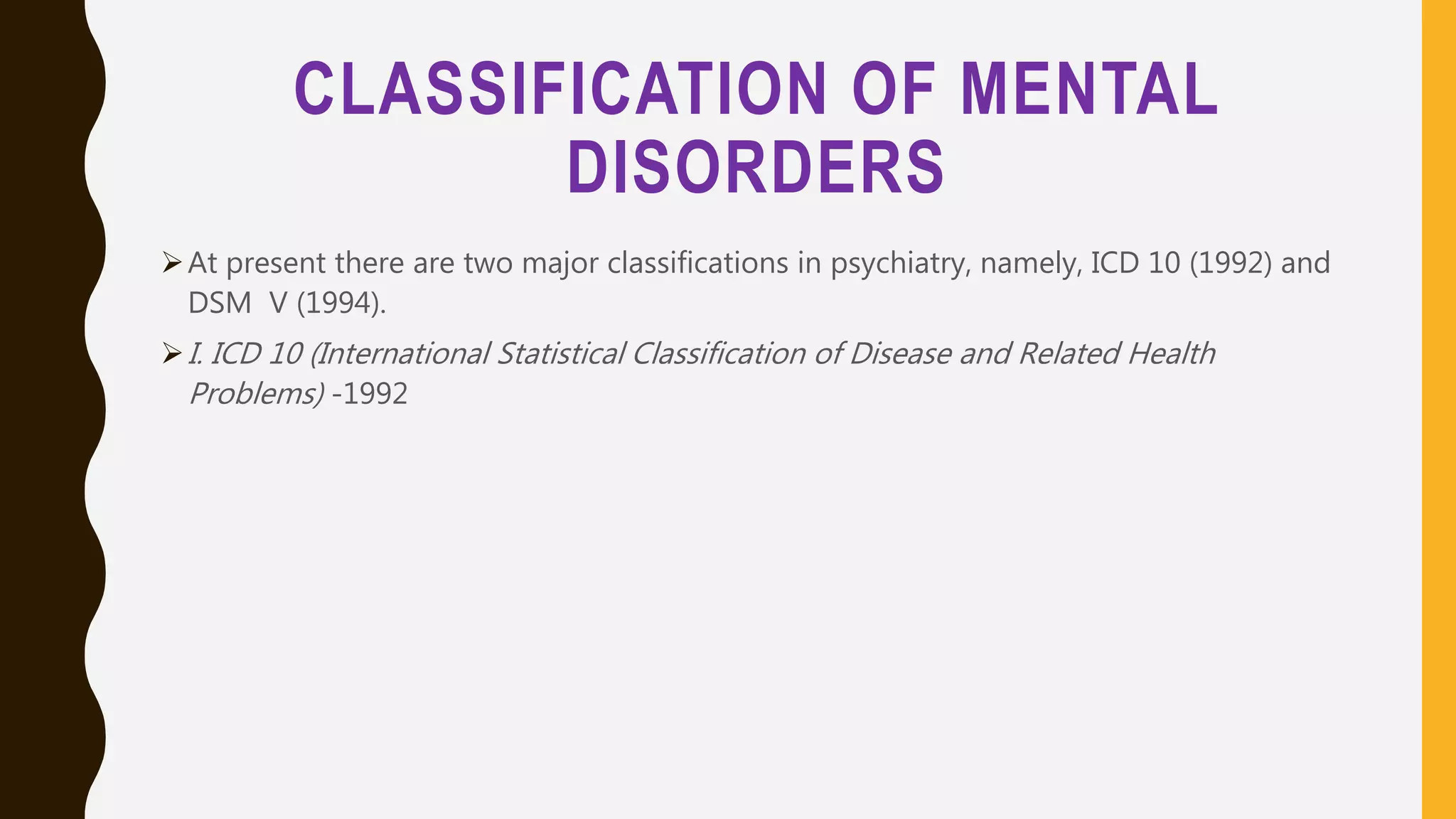 Introduction to psychiatry | PPT