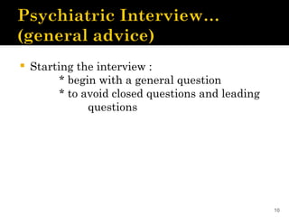 Introduction to psychiatry overviews.ppt