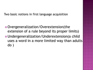Introduction to psycholinguistics | PPTX