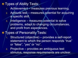 Introduction to psychological testing | PPTX