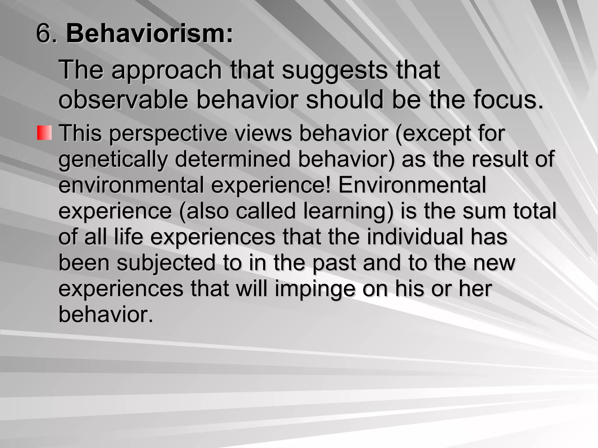 Introduction to psychology | PPT