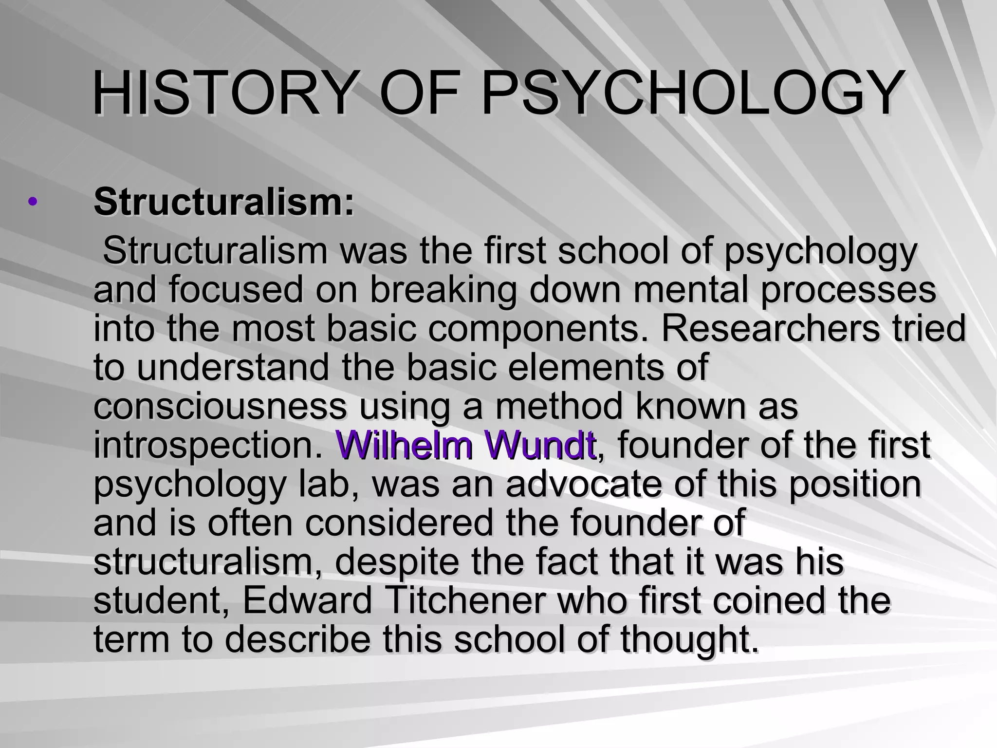 Introduction to psychology | PPT