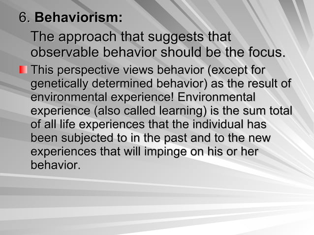 Introduction to psychology | PPT