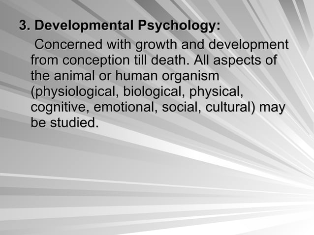 Introduction to psychology | PPT