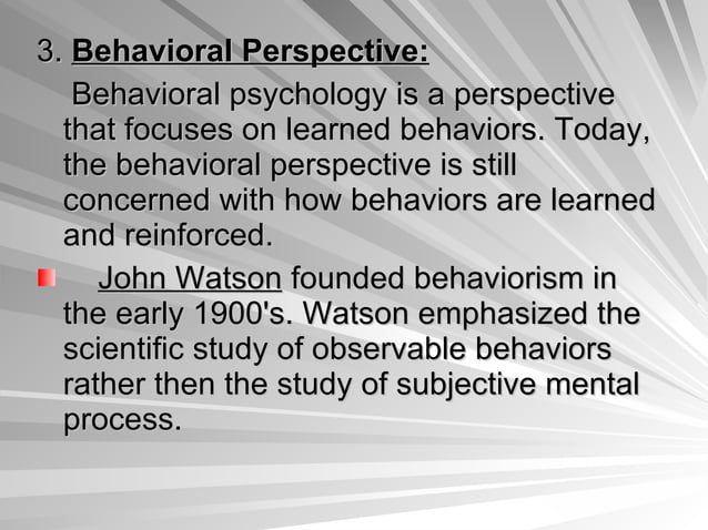 Introduction to psychology | PPT
