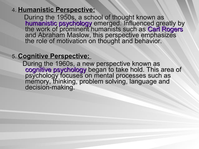 Introduction to psychology | PPT