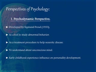 Introduction to psychology | PPTX