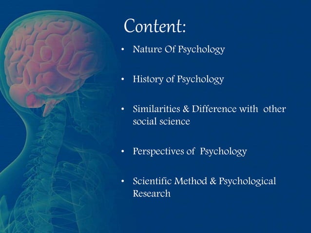Introduction to psychology | PPTX | Science