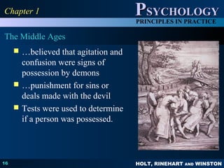 Introduction to psychology | PPT