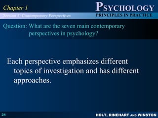 Introduction to psychology | PPT