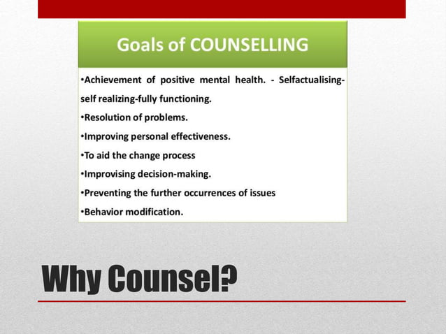 Introduction to Counselling | PPTX