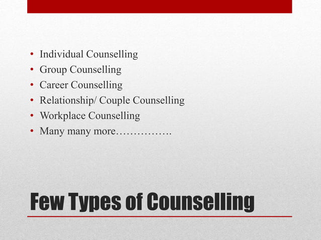 Introduction to Counselling | PPTX