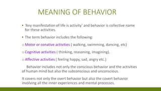 Introduction to psychology | PPT