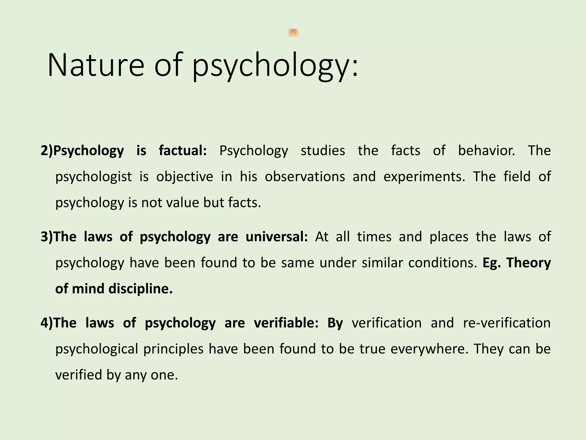 Introduction and method of psychology | PDF