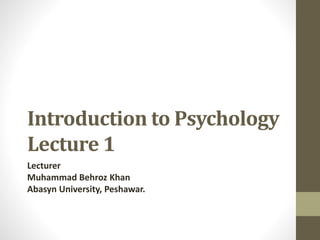 Introduction to Psychology.pptx