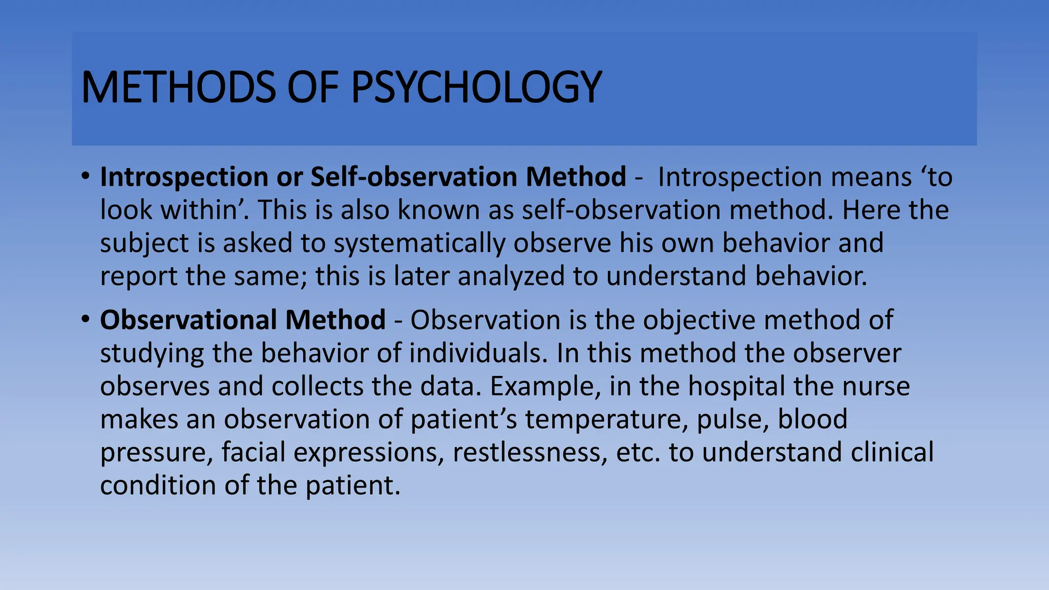 INTRODUCTION TO PSYCHOLOGY and its branches | PDF