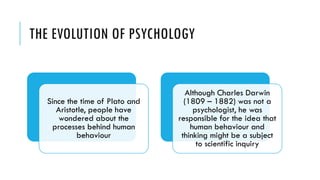 Introduction to Psychology - Topic 1 - Introduction | PPT