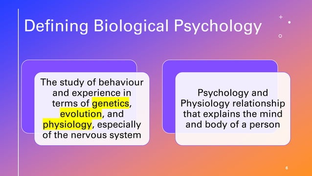 Introduction to Psychology - Topic 2 - Biological Psychology | PPT ...