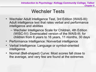 Introduction to psychology ch 8 | PPT