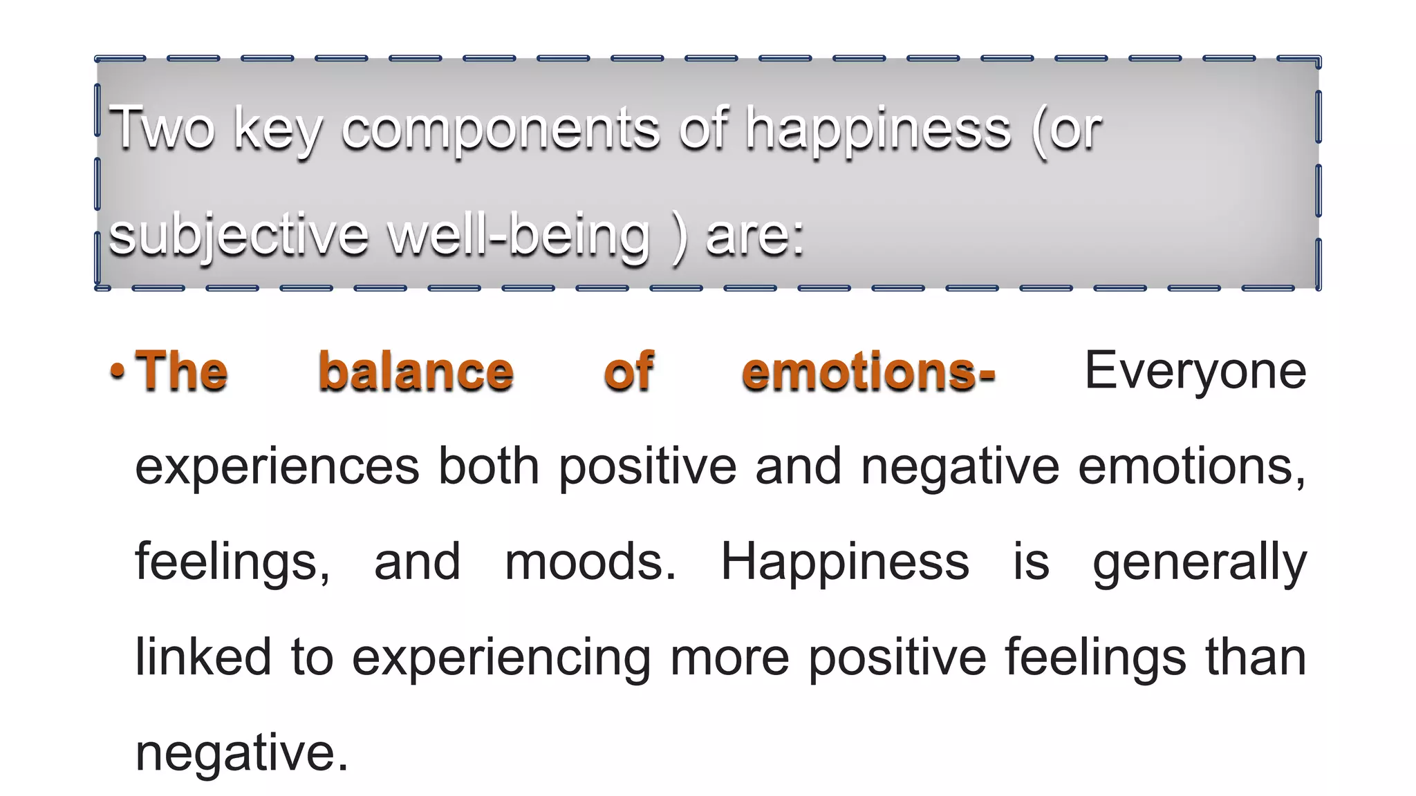 Introduction to psychology of happiness | PPTX