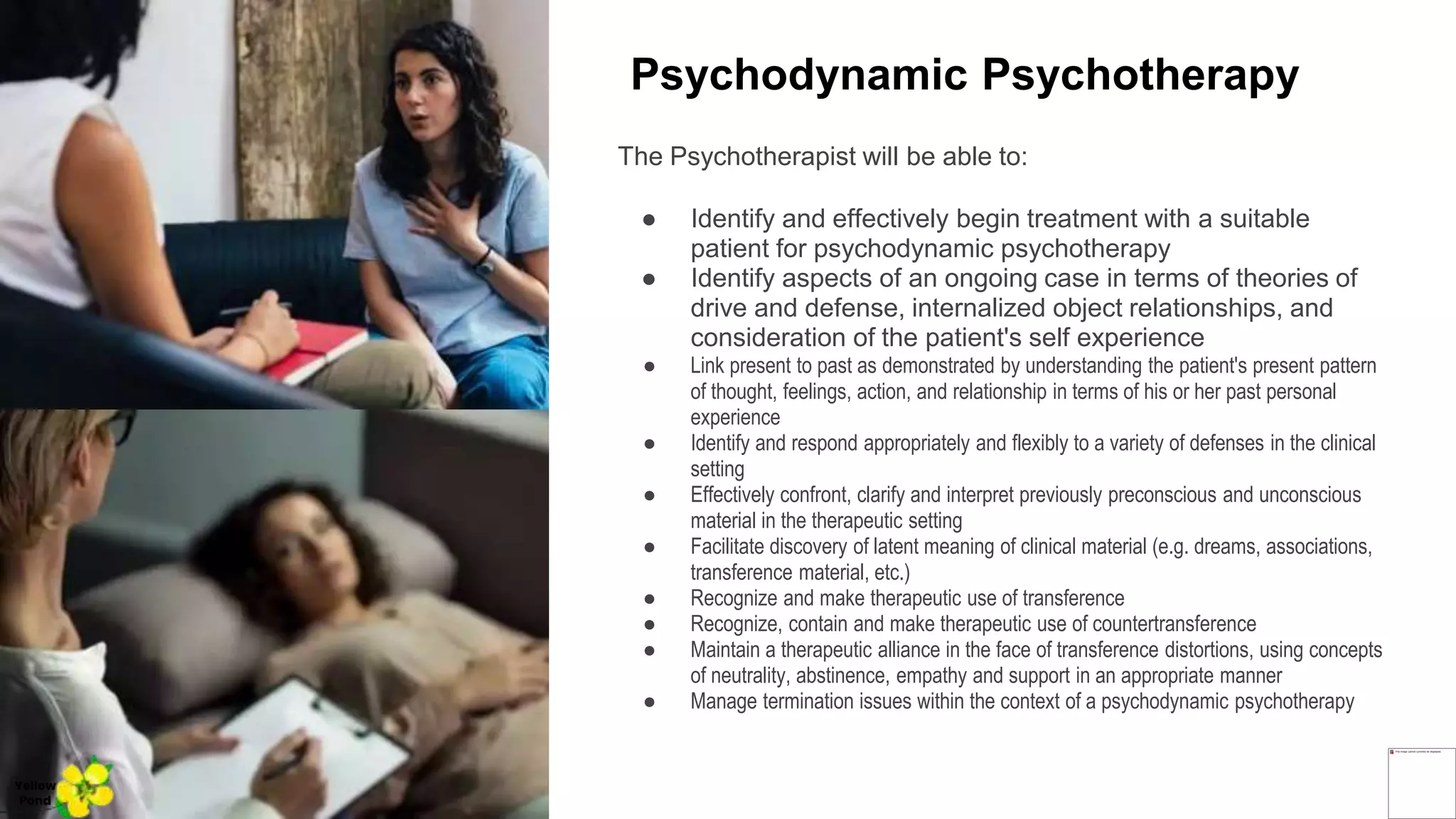 Introduction to psychotherapy | PPTX