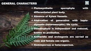 Introduction to pteridology | PDF