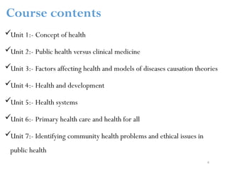 Fundamentals of Public-Health principles pptx | PPTX