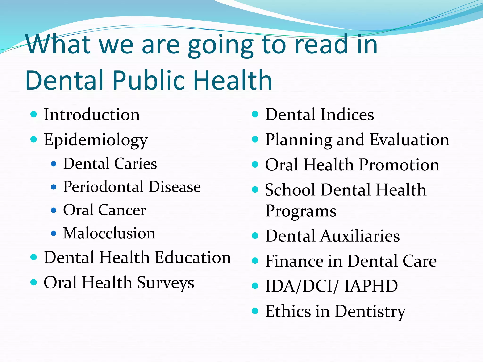 Introduction to Public Health and Dental Public Health.pptx | Oral care ...