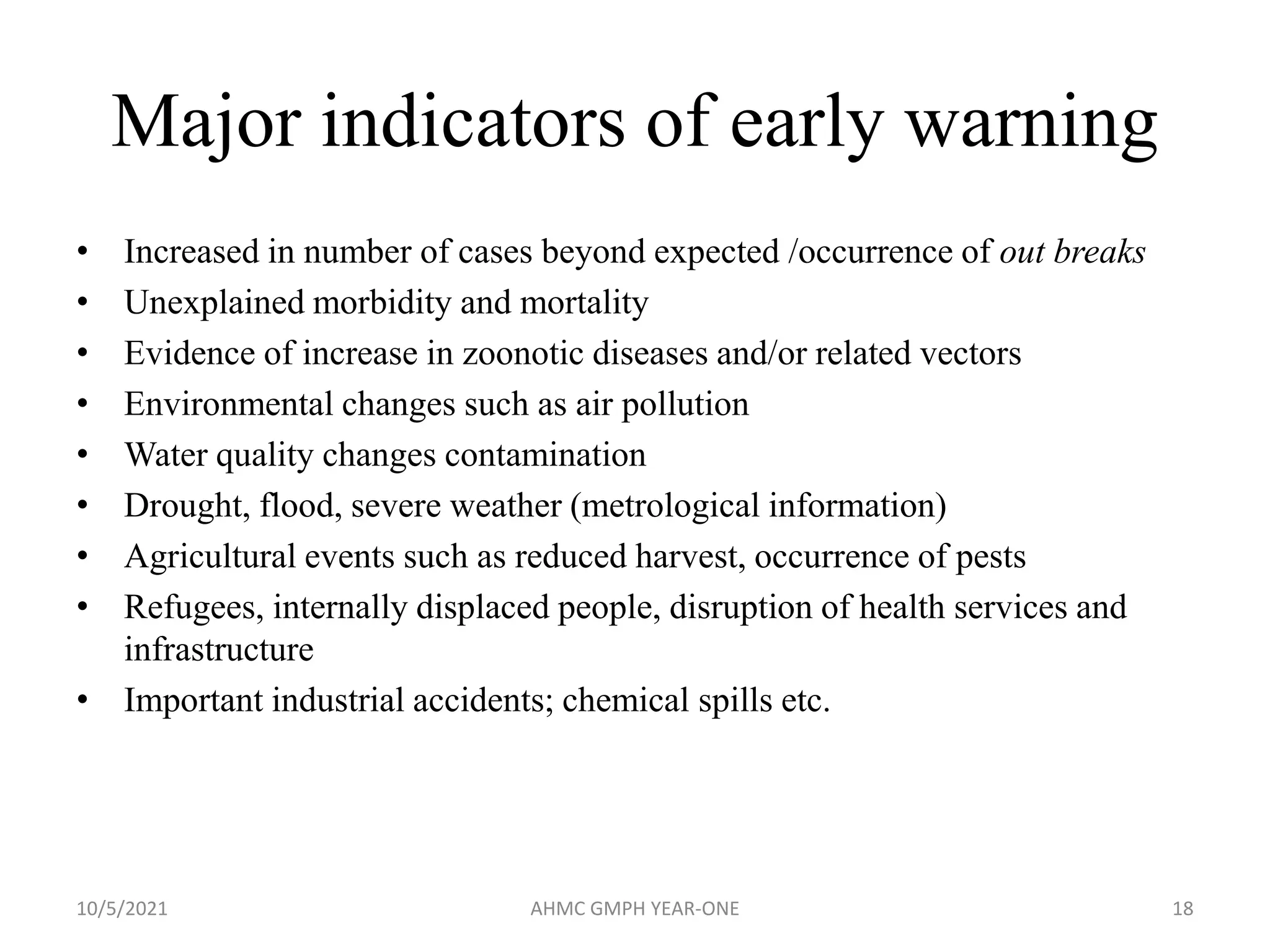 Introduction to public health emergency management | PPTX