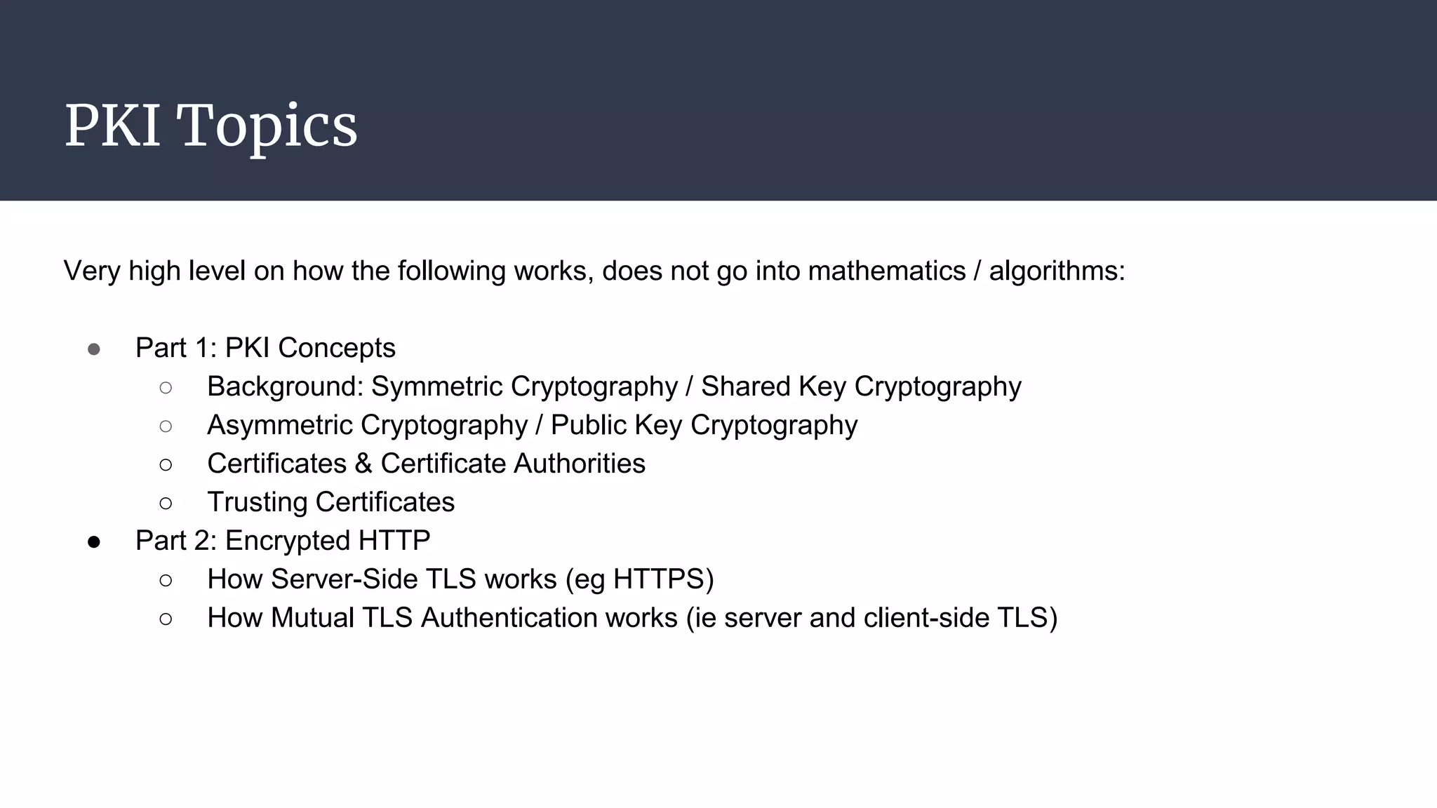 Introduction to Public Key Infrastructure | PPTX