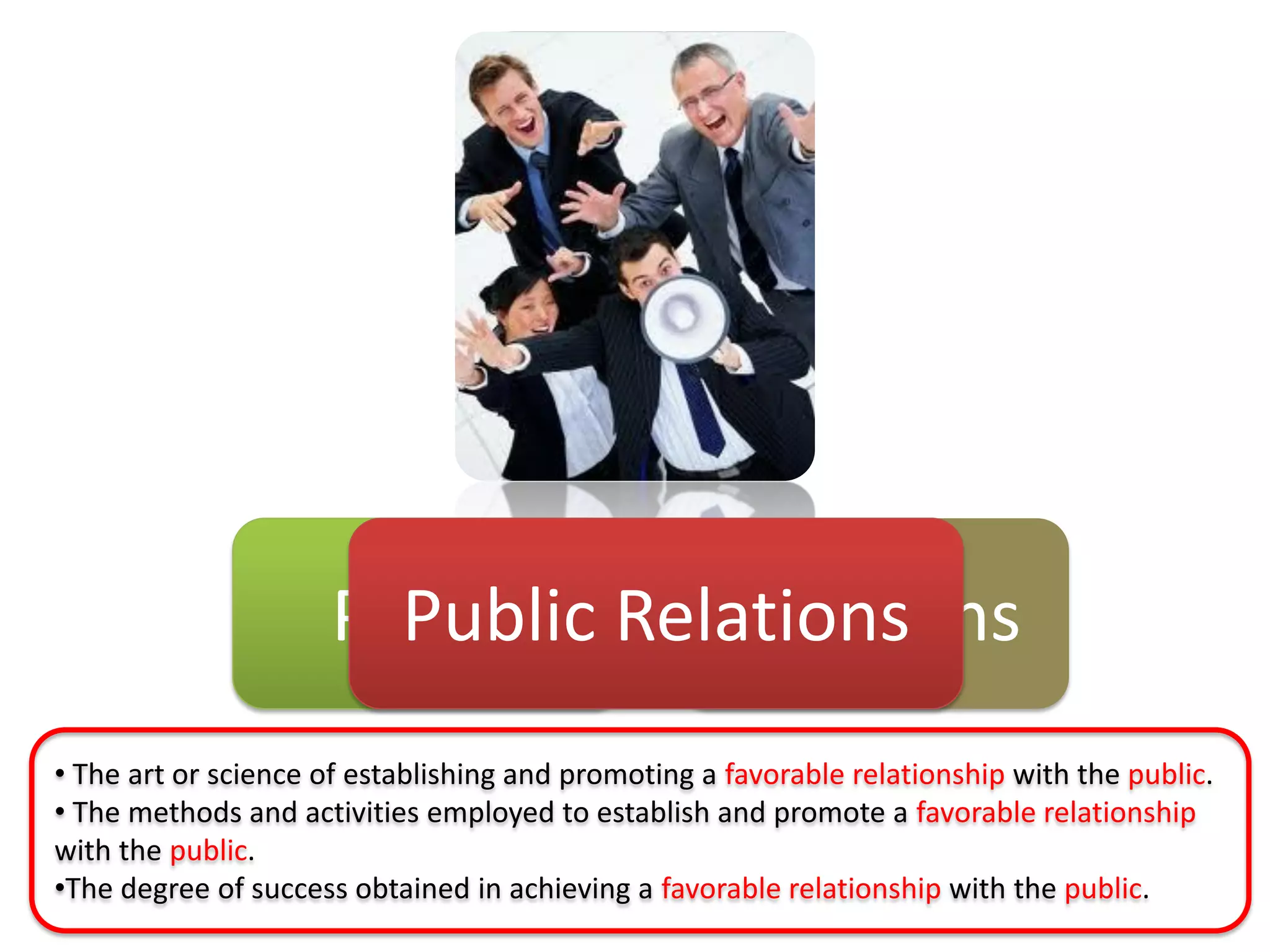 Introduction to public relations | PPT