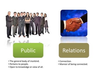 Introduction to public relations | PPT
