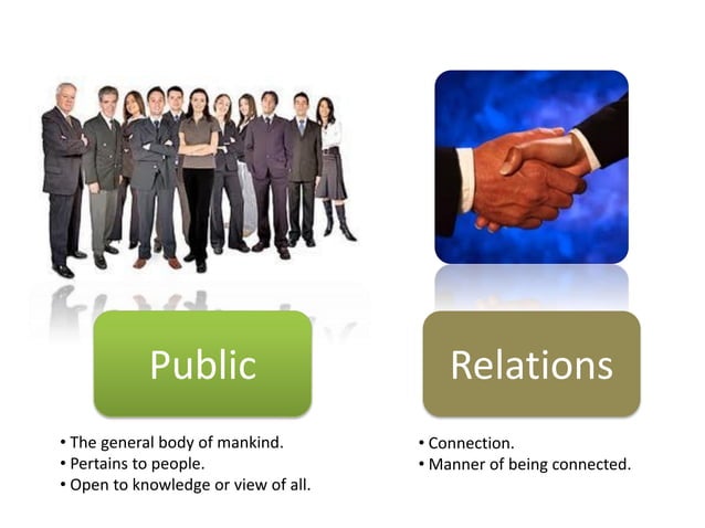 Introduction to public relations | PPT