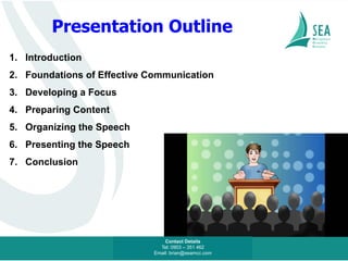 Introduction to public speaking | PDF