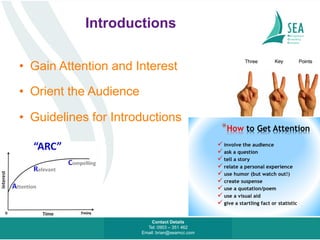 Introduction to public speaking | PDF