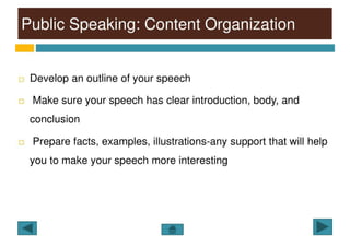 Introduction To Public Speaking | PPT