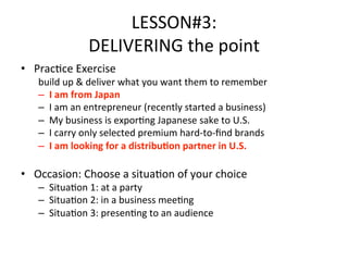Introduction to public speaking in english | PPTX