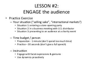 Introduction to public speaking in english | PPTX