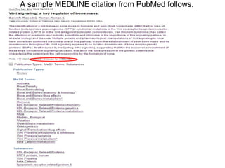 Introduction to Pubmed | PPT