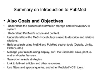 Introduction to Pubmed | PPT