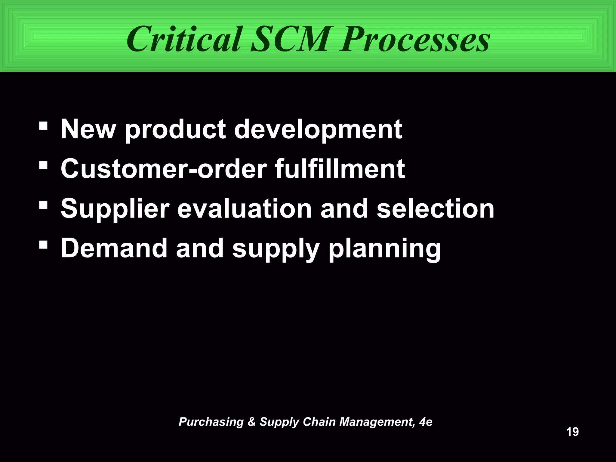 Introduction to purchasing and supply chain management | Factors Driving SCM | Why Purchasing Is ...