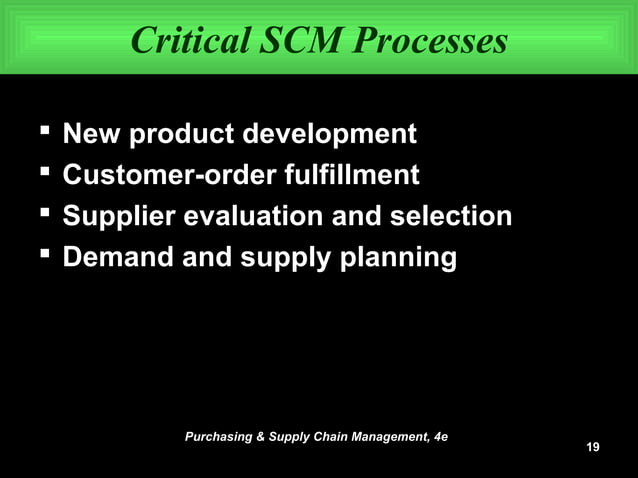 Introduction to purchasing and supply chain management | Factors ...