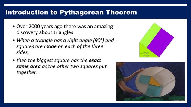 Introduction to Pythagorean Theorem.pptx