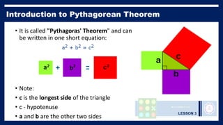 Introduction to Pythagorean Theorem.pptx