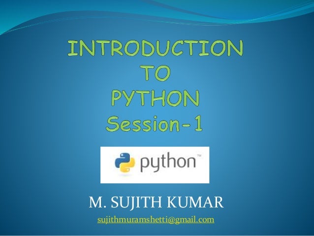 Introduction To Python For Beginners