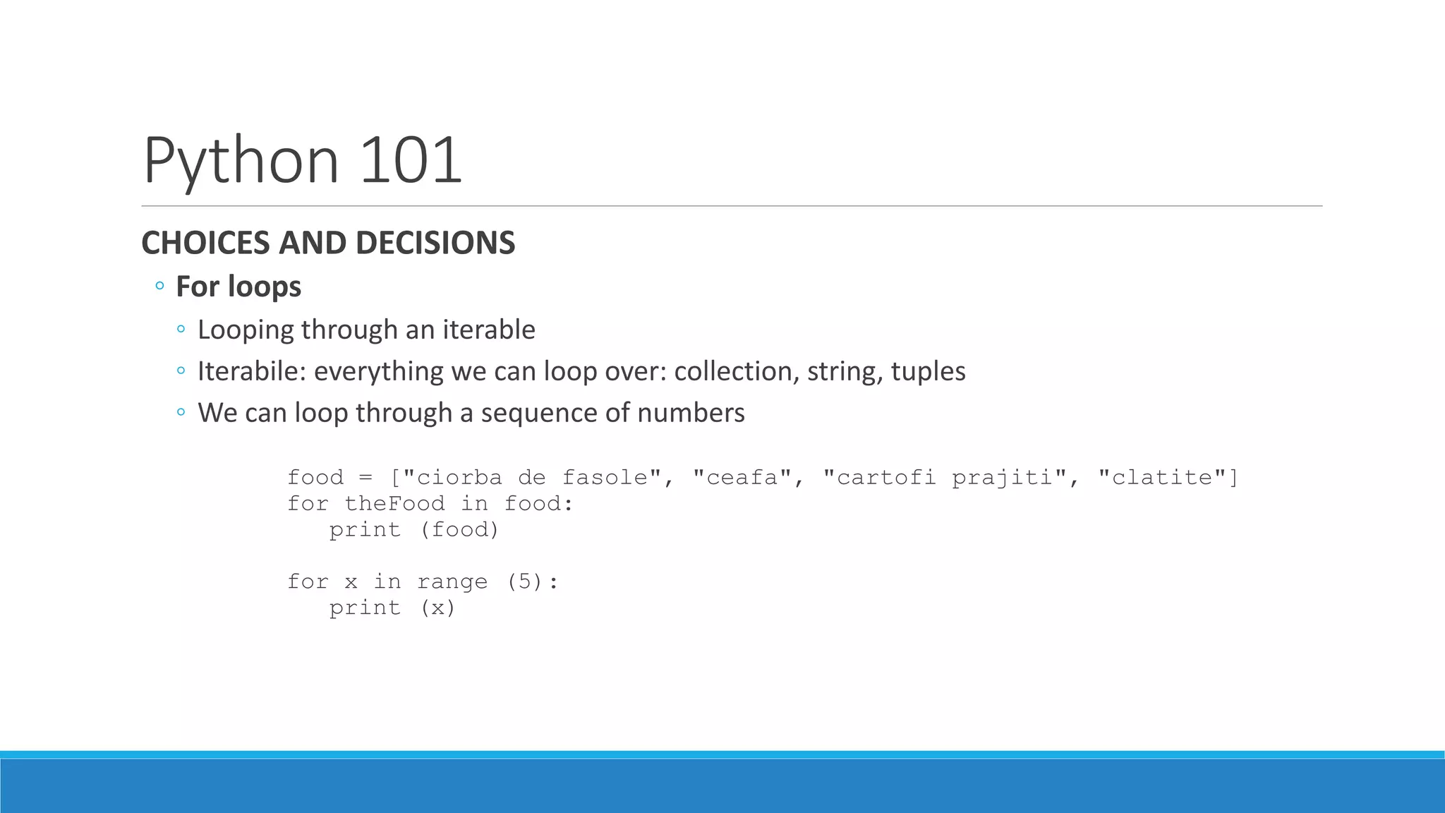 Introduction to Python | PPT