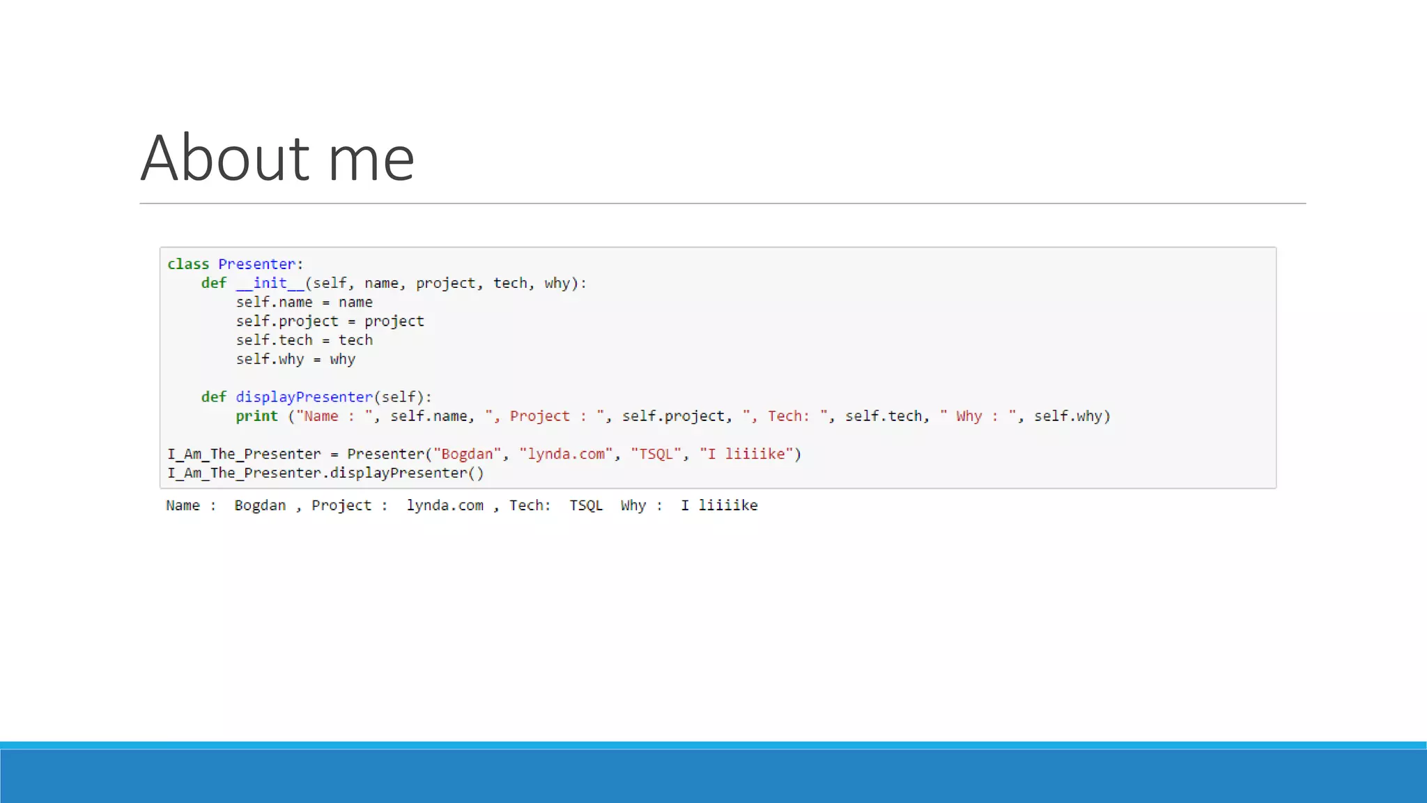 Introduction to Python | PPT