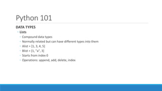 Introduction to Python | PPT